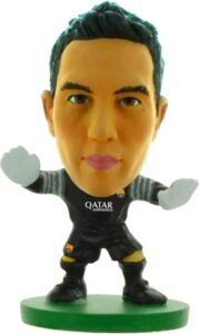 Soccerstarz - Barcelona Claudio Bravo Home Kit (2015 version) (CLEAR ...